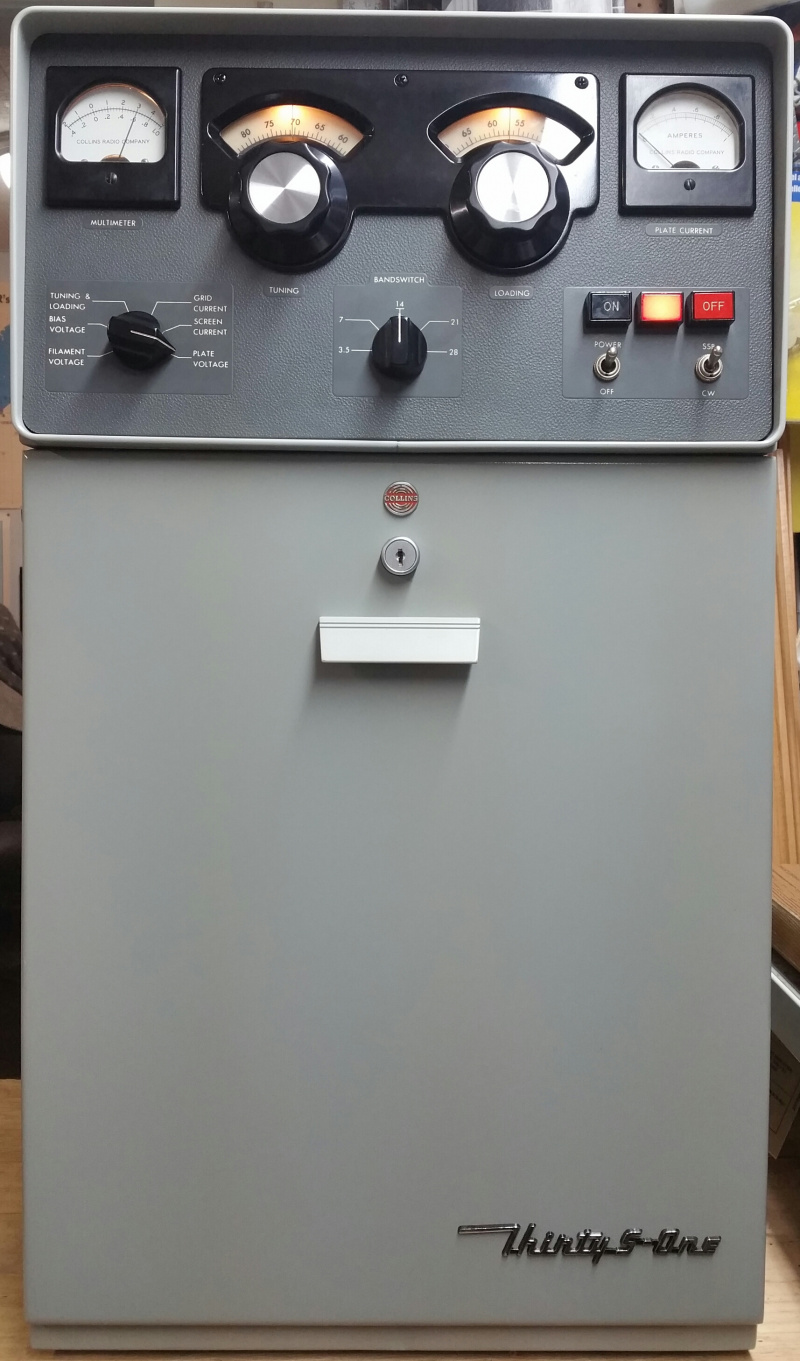Completed Collins 30S-1 - Collins 30S-1 HF Amplifier