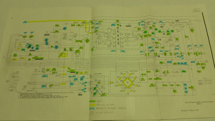 Plan Execution - Collins 30S-1 HF Amplifier