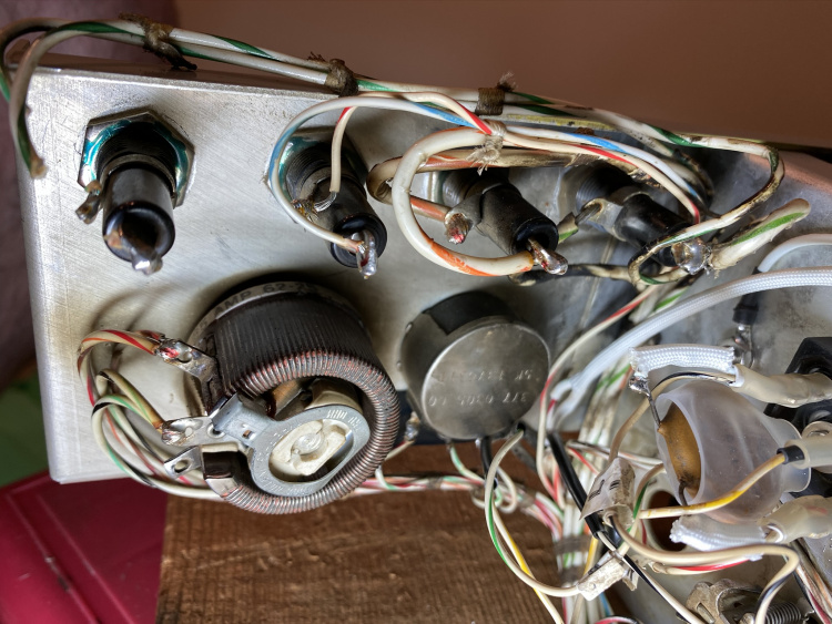 Primary AC Wiring - Collins 30S-1 HF Amplifier