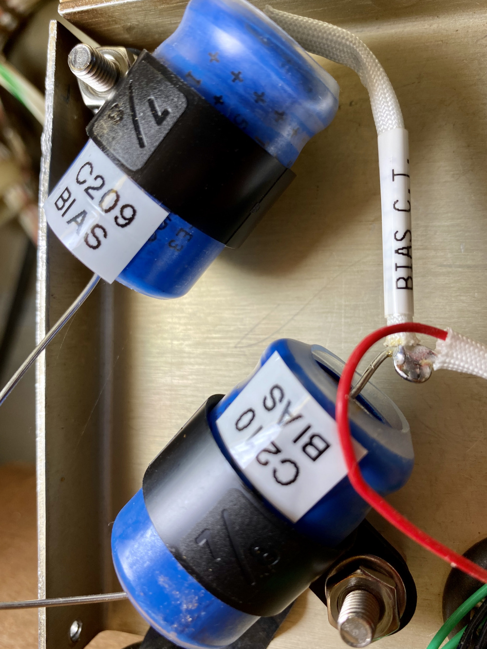 BIAS Transformer T203, and Associated Circuitry - Collins 30S-1 HF ...